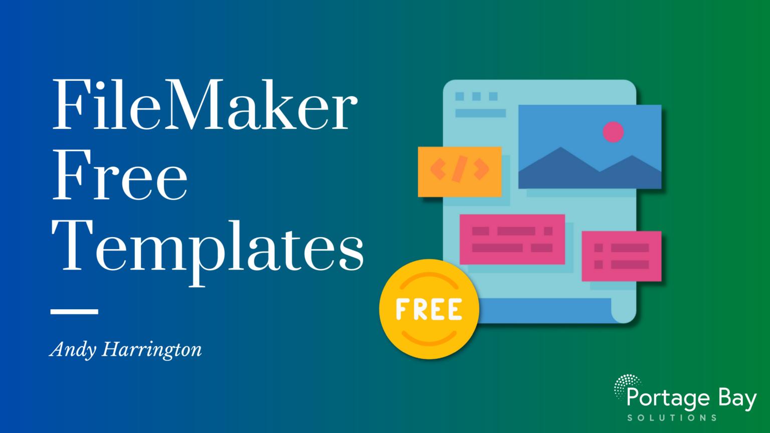 FileMaker Free Templates | Portage Bay Solutions | FileMaker Database ...