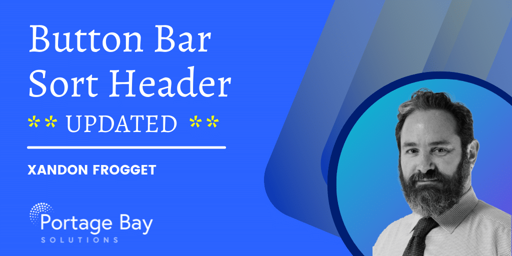 **Updated** FileMaker Button Bar Portal Sort Header | Portage Bay ... **Updated** FileMaker Button Bar Portal Sort Header | Portage Bay ...