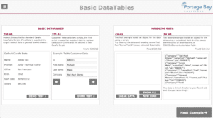 Free Demo: The Power of DataTables