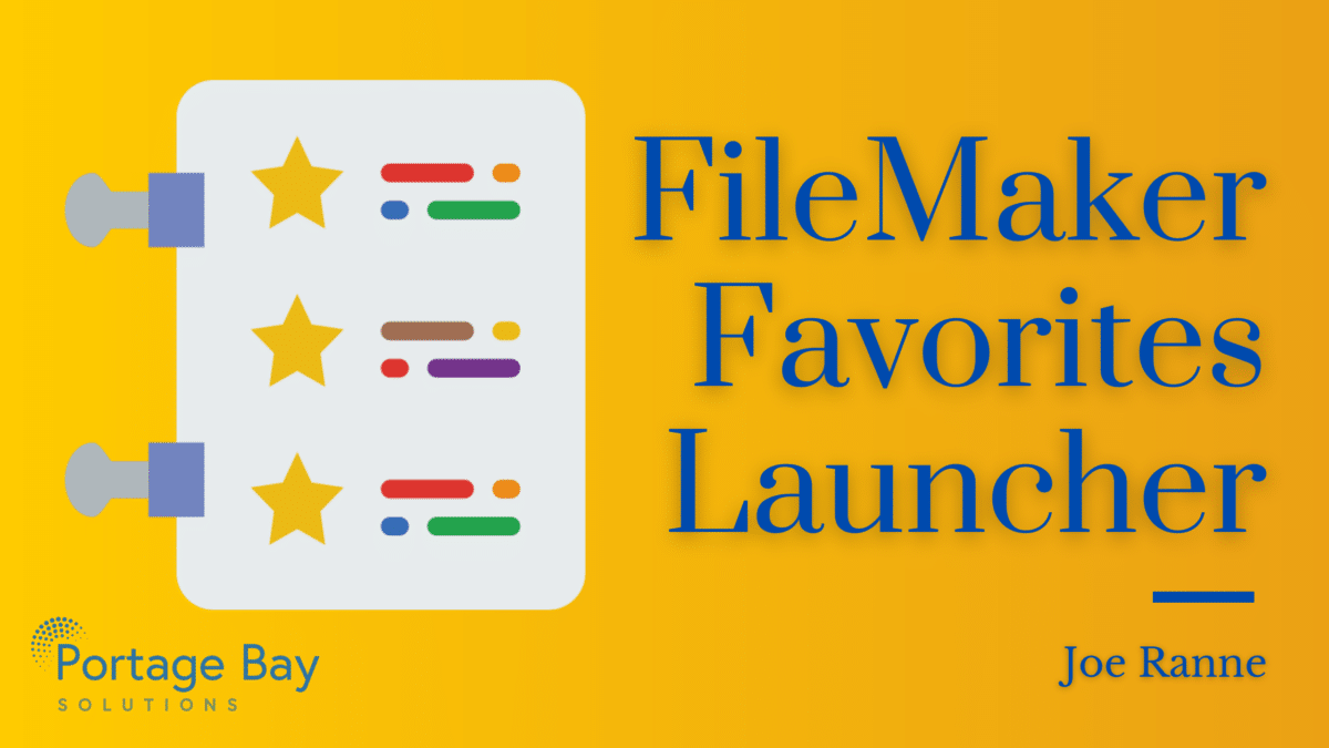 FileMaker Free Templates | Portage Bay Solutions | FileMaker Database ...